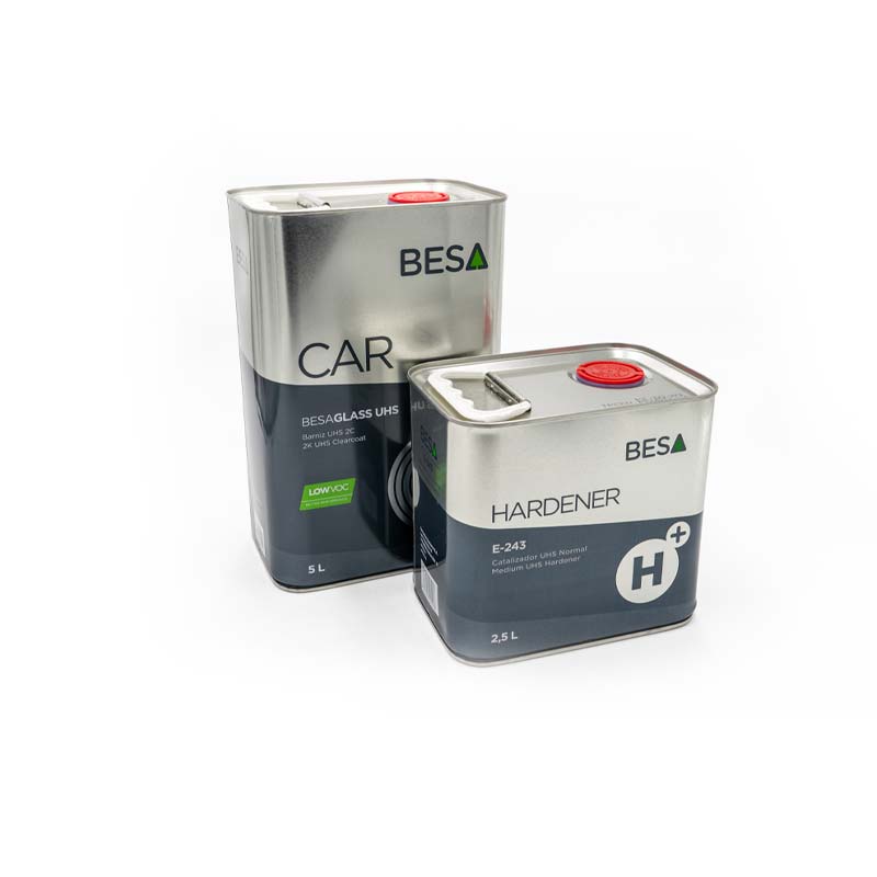 Barniz BESA-GLASS UHS 2C Besa 5 L - Pinturas Camp de Turia
